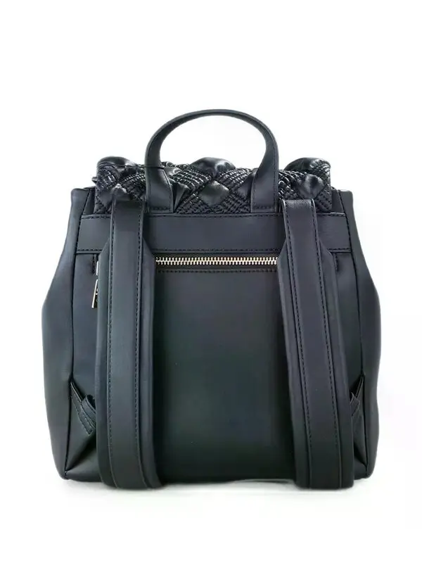 Moschino Quilted Logo-plaque Backpack
