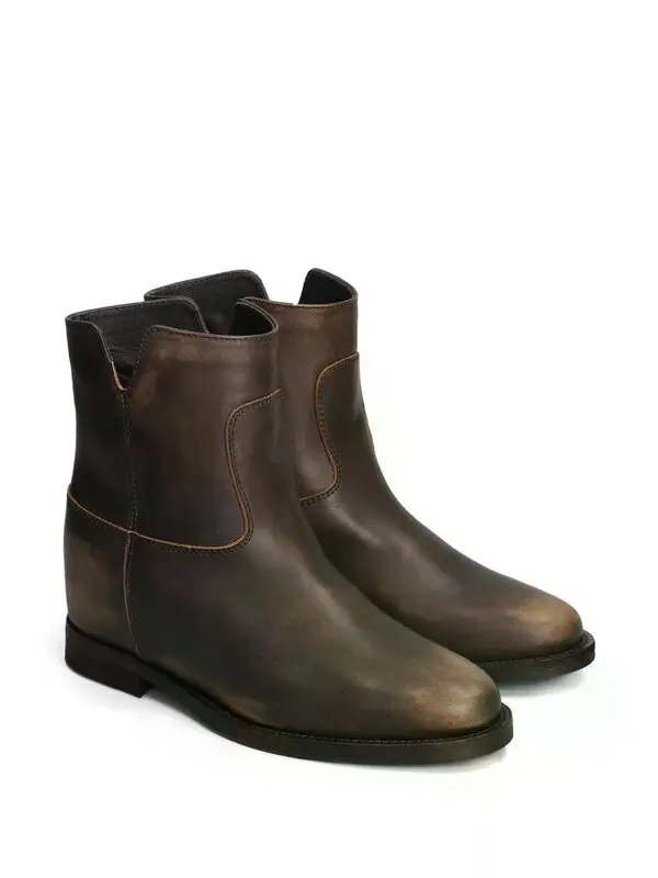 VIA ROMA 15 Faded Effect Ankle Boots