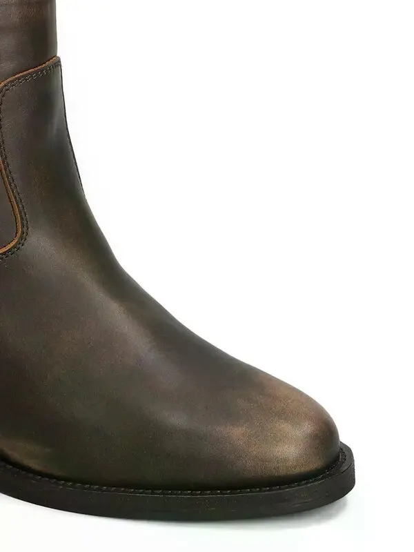 VIA ROMA 15 Faded Effect Ankle Boots