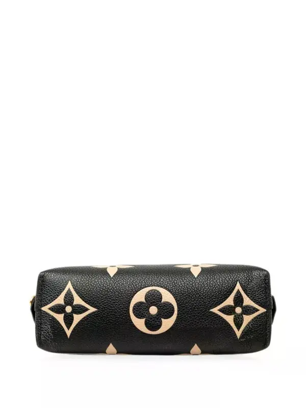 LOUIS VUITTON 2010-2026 Bicolor Monogram Empreinte Cosmetic Pm Pouch