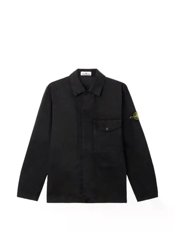Stone Island Zip-up Cotton Jacket