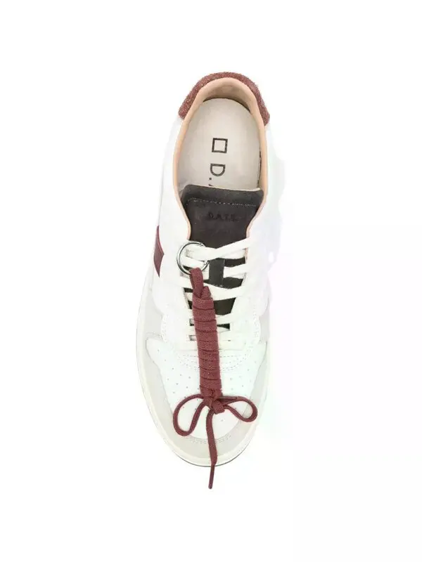 D.a.t.e. Court 2.0 Vintage Panelled Leather Sneakers