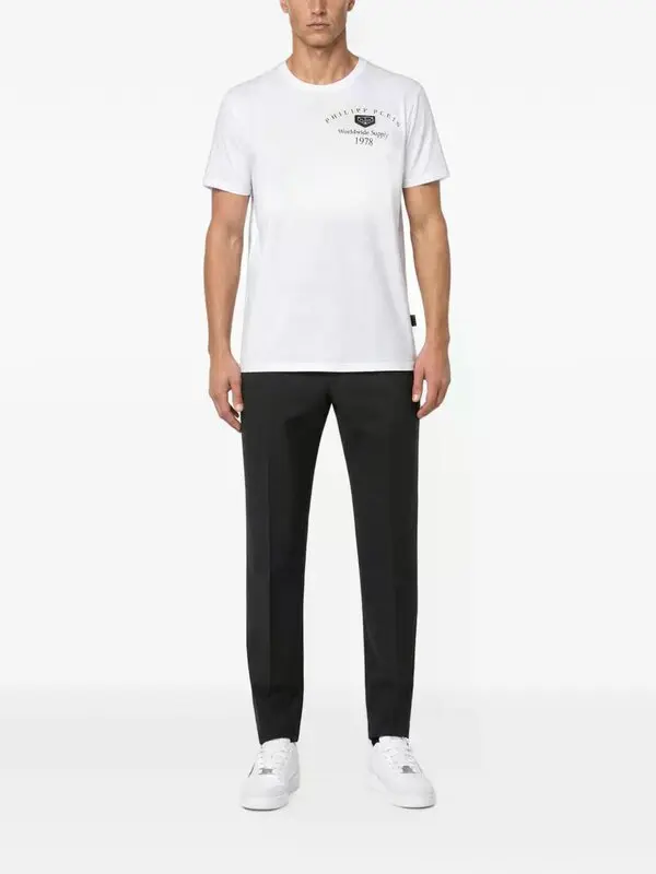 Philipp Plein Logo-patch Jersey T-shirt
