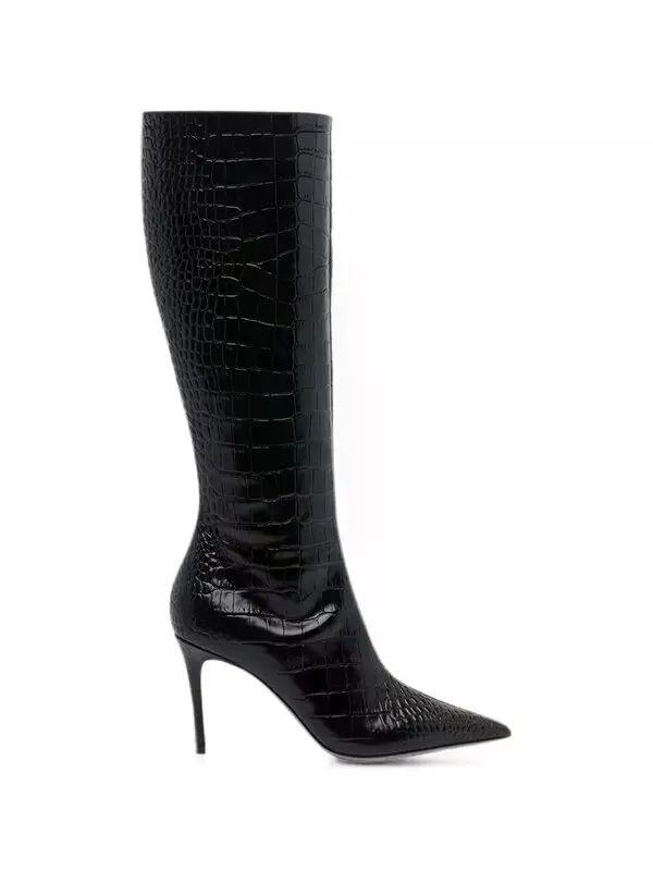 Paris Texas Vera Croc-effect Boots