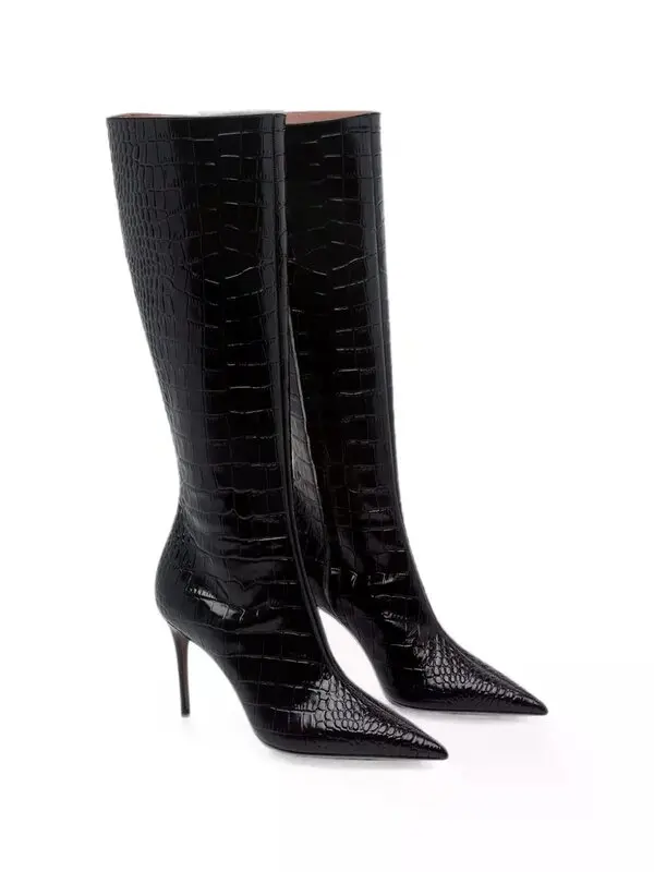Paris Texas Vera Croc-effect Boots