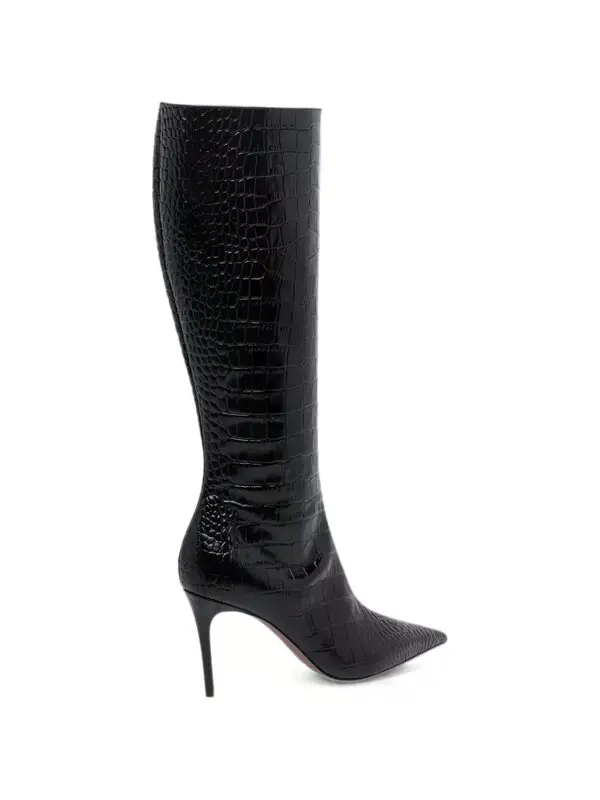 Paris Texas Vera Croc-effect Boots