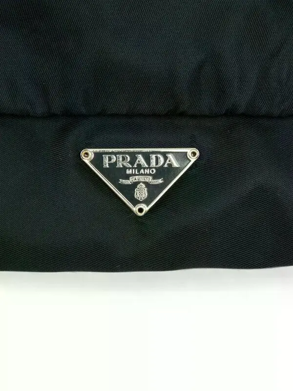 Prada 2000-2013 Tessuto Zip Top Portfolio Pouch