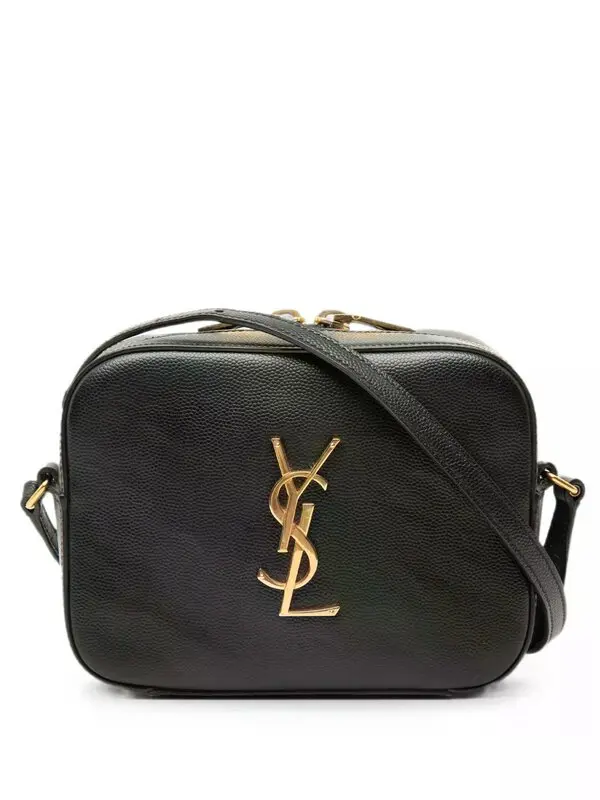 Saint Laurent Monogram Camera Bag - Black