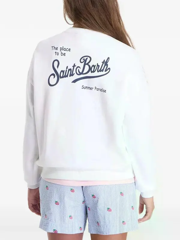 MC2 SAINT BARTH Crewneck Logo Sweatshirt