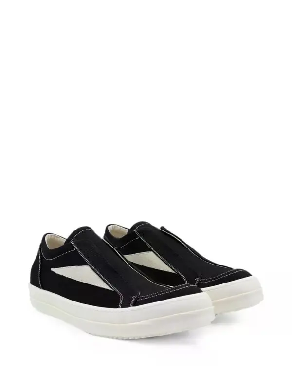 Rick Owens Laceless Slip-on Sneakers - Black
