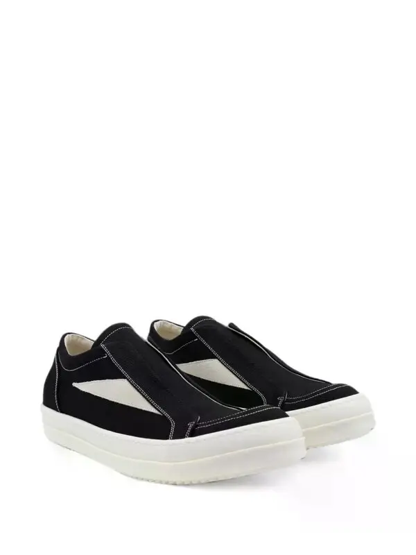 Rick Owens Laceless Slip-on Sneakers - Black