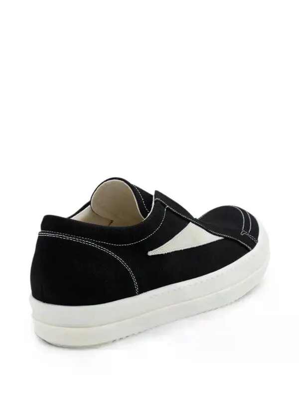 Rick Owens Laceless Slip-on Sneakers - Black