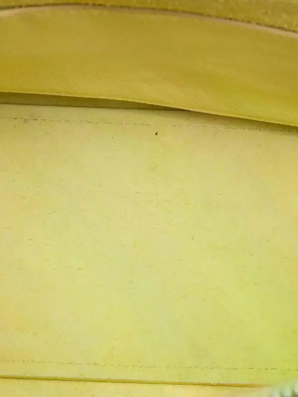 Celine Micro Grained Calfskin Belt Bag Satchel - Yellow