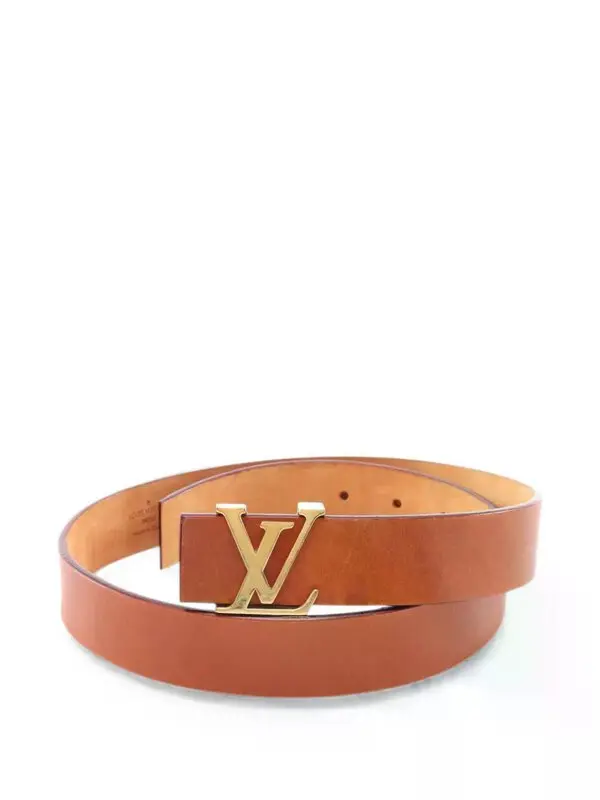 LOUIS VUITTON Initial Buckle Belt - Brown
