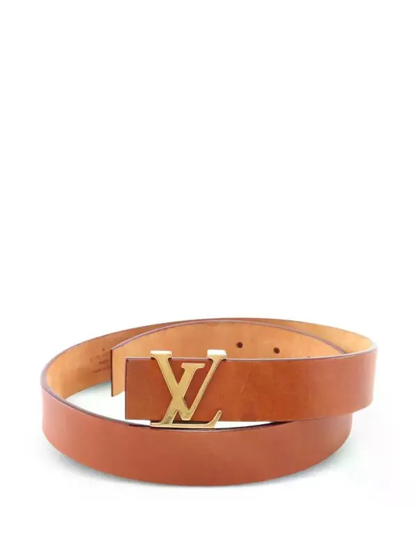 LOUIS VUITTON Initial Buckle Belt - Brown