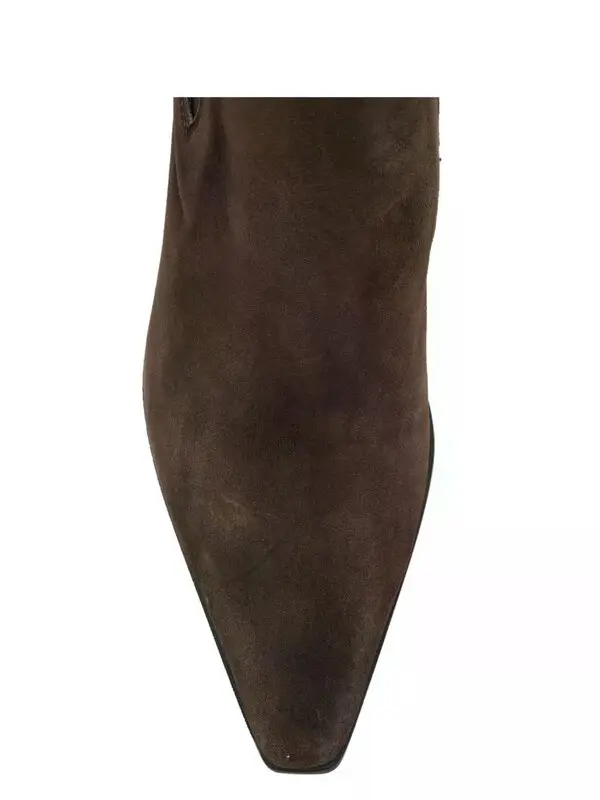 Roberto Festa Veralias Pointed-toe Block Heel Boots