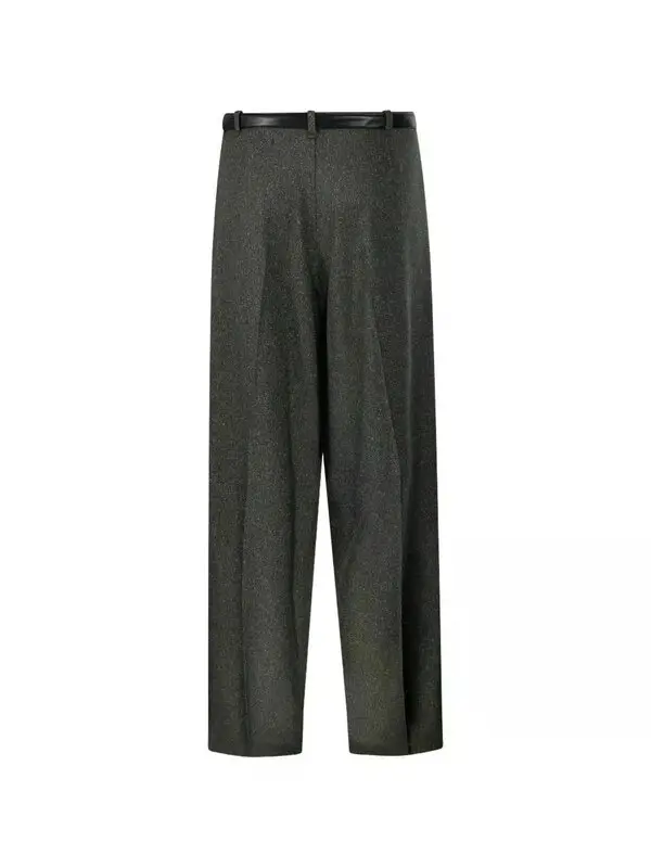 DARKPARK Belted Palazzo Pants