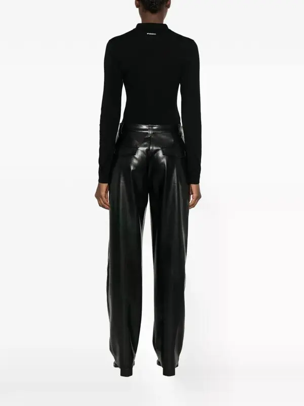 Pinko Long-sleeve Buttoned Bodysuit