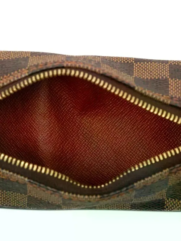 LOUIS VUITTON Damier Ebene Papillon Pochette Handbag
