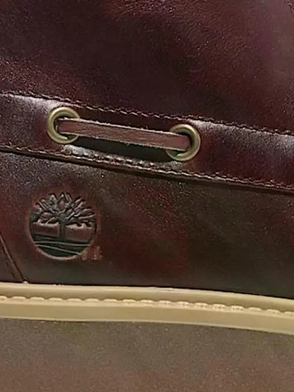 Timberland Leather Platform Ankle Boots With Kiltie Fringe