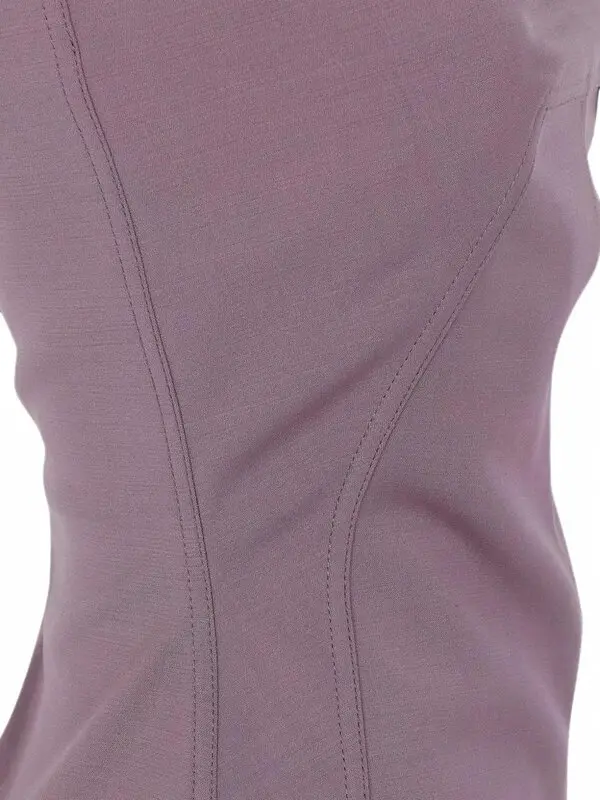 Rick Owens Strapless Exposed Seam Top