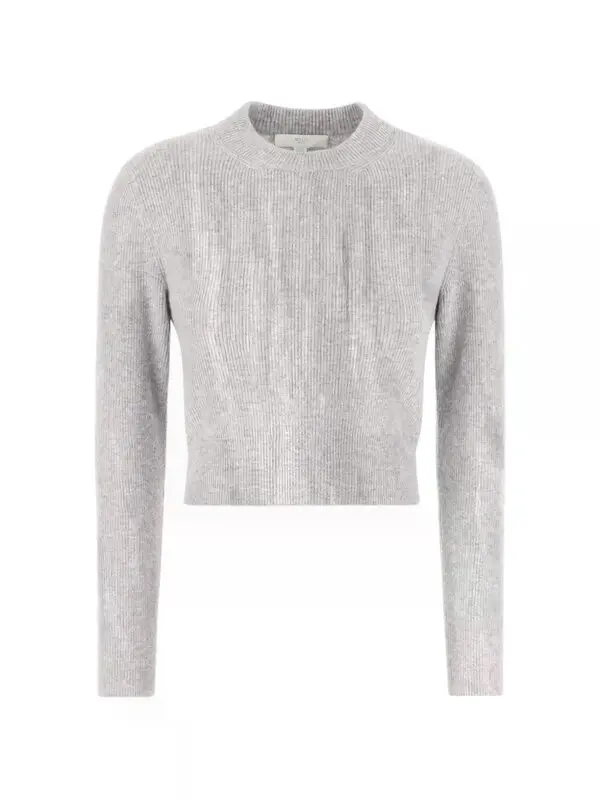 Malo Ribbed-knit Cropped Sweater