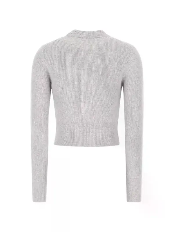 Malo Ribbed-knit Cropped Sweater