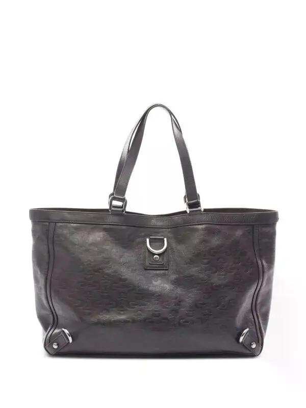 Gucci Abby Horsebit Tote Bag - Brown