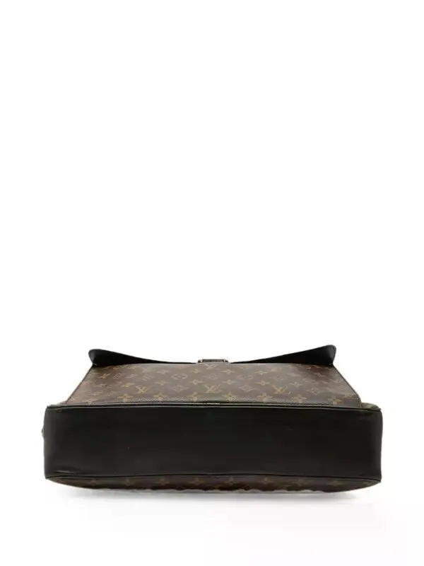 LOUIS VUITTON 2009 Monogram Macassar Soft Briefcase Business Bag
