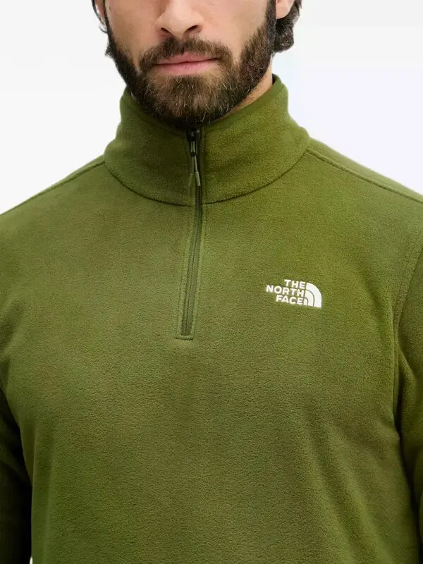 The North Face Embroidered Logo Half-zip Fleece