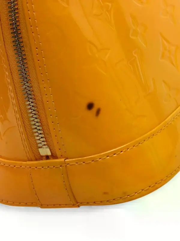 LOUIS VUITTON 2012 Monogram Vernis Alma Bb Satchel