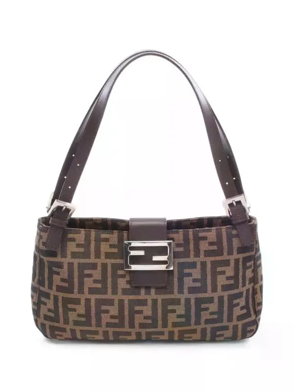 Fendi 2010s Mamma Baguette Shoulder Bag