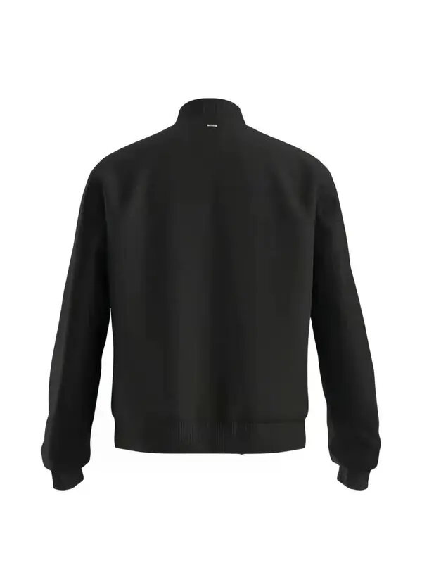 BOSS Water-repellent Jacket With Monogram-pattern Sleeves