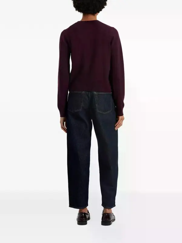 Chinti & Parker Crew-neck Button-up Cardigan