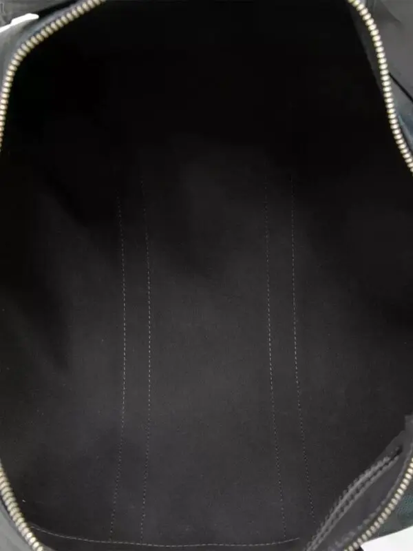 LOUIS VUITTON 2018 Damier Graphite Keepall Bandouliere 45 Travel Bag - Black