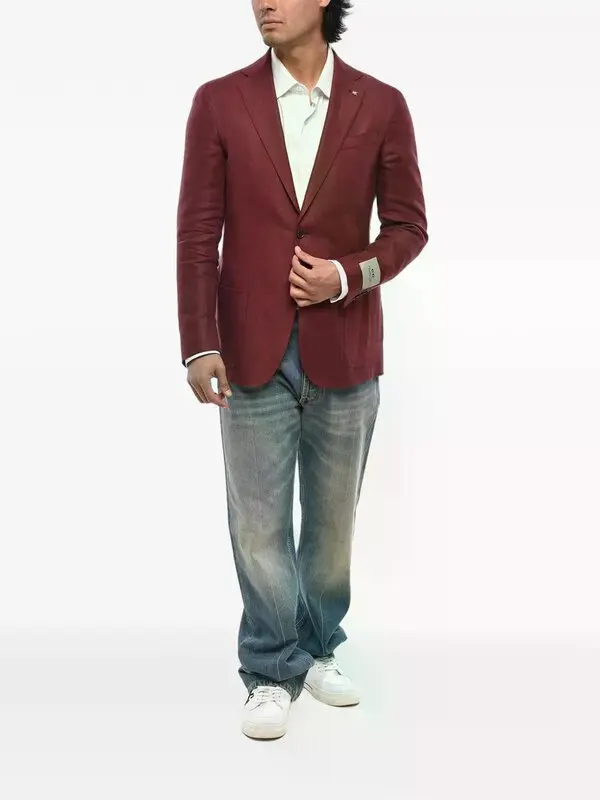 Corneliani Single-breasted Linen Blazer
