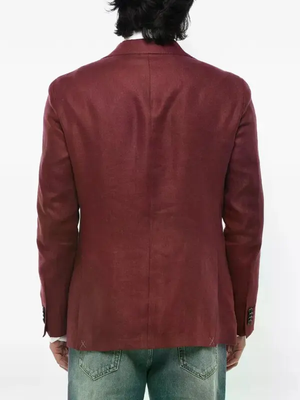 Corneliani Single-breasted Linen Blazer