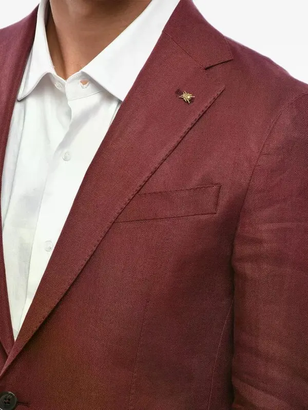 Corneliani Single-breasted Linen Blazer