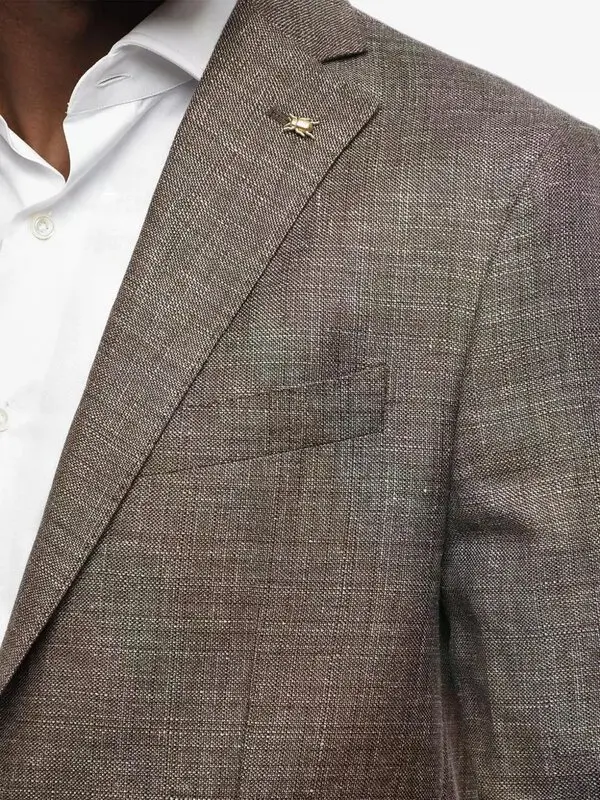 Corneliani Cc Collection Single-breasted Patch-pocket Blazer
