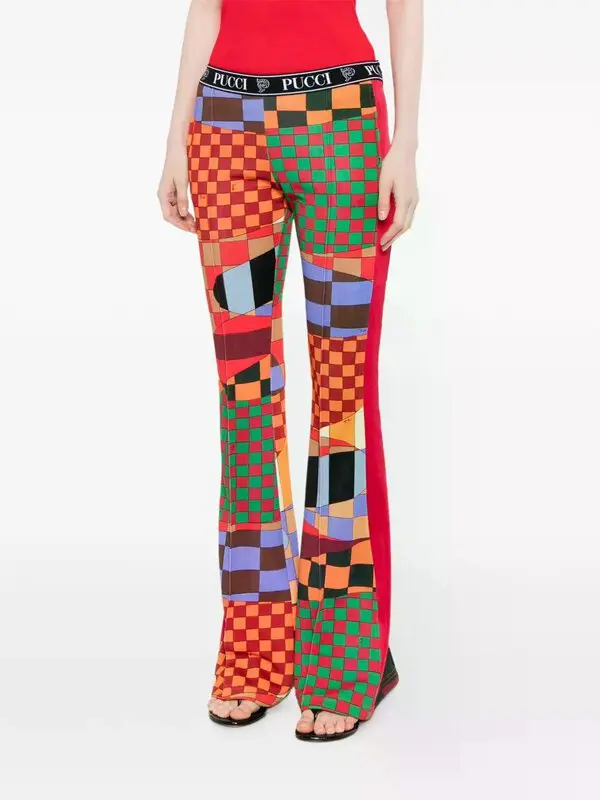 Emilio Pucci Giardino-pattern Trousers