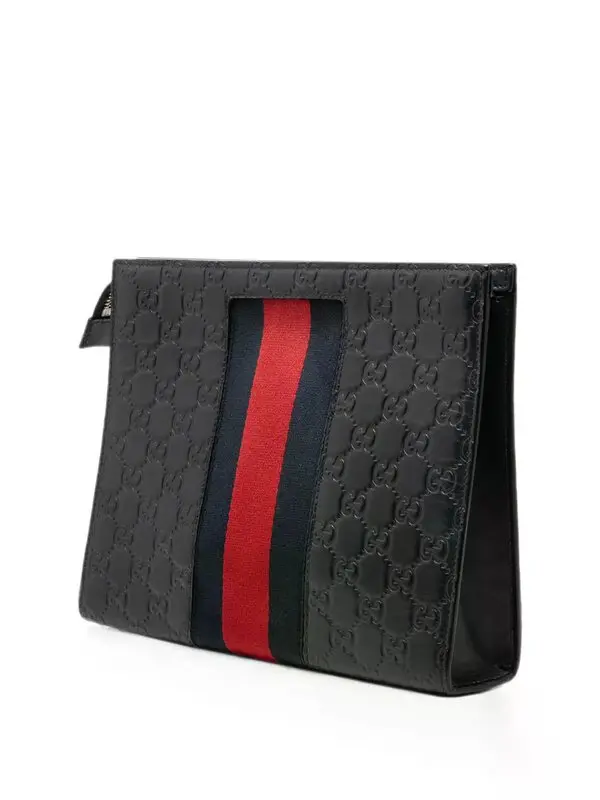Gucci 2000-2015 Guccissima Web Clutch Bag