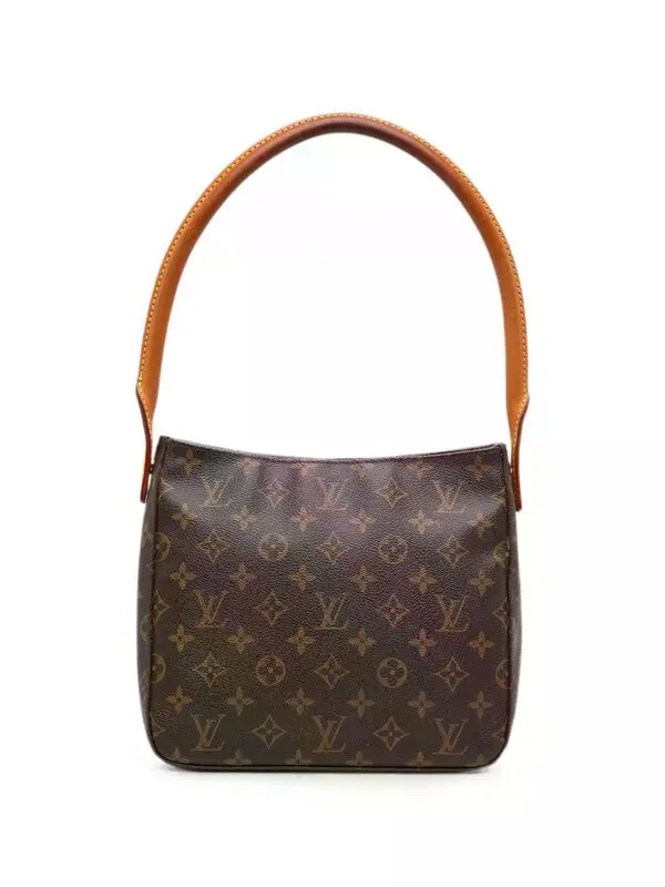 LOUIS VUITTON Monogram Looping Mm Shoulder Bag - Brown