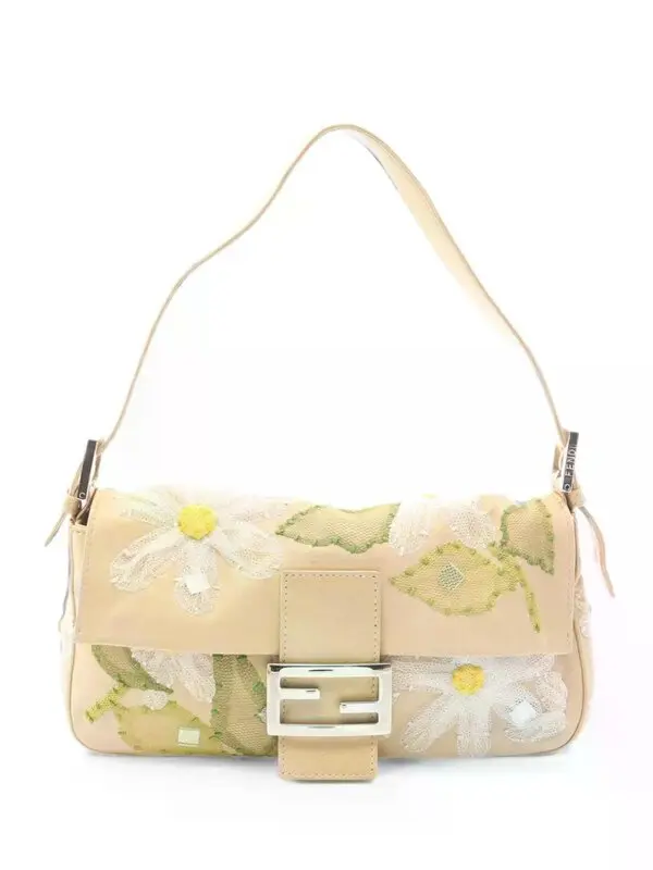 Fendi 2010s Mamma Baguette Shoulder Bag