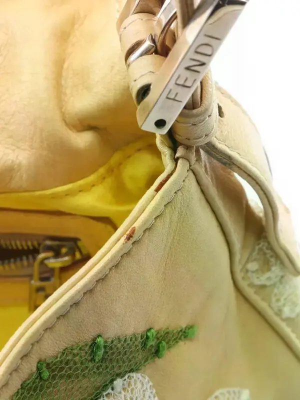 Fendi 2010s Mamma Baguette Shoulder Bag