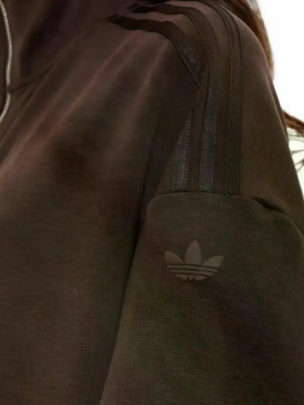 Adidas Zip-up Stand-up Collar Sweatshirt