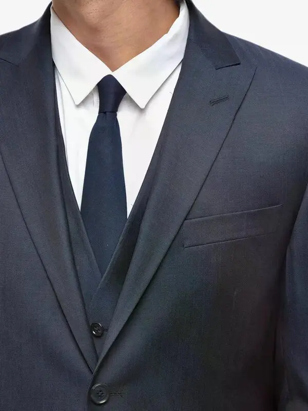 Corneliani Peak-lapel Virgin Wool Suit
