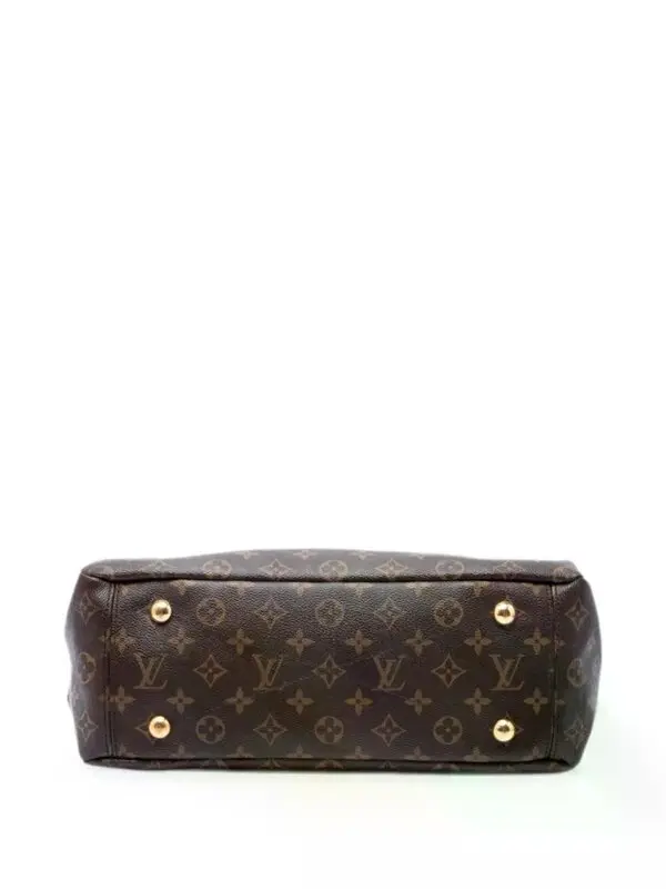 LOUIS VUITTON Monogram Canvas Pallas Mm Satchel - Brown