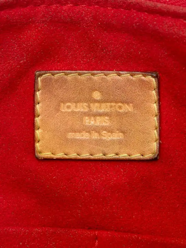 LOUIS VUITTON Monogram Canvas Pallas Mm Satchel - Brown