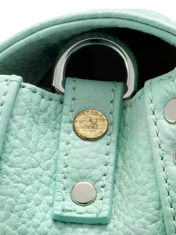 ZANELLATO Postina Leather Shoulder Bag - Green