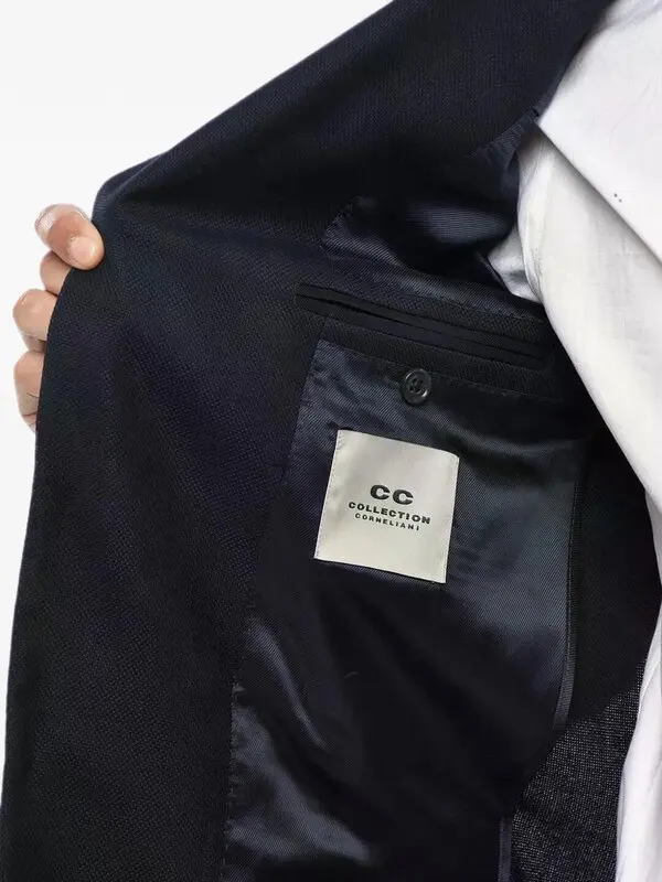 Corneliani Single-breasted Wool Blazer